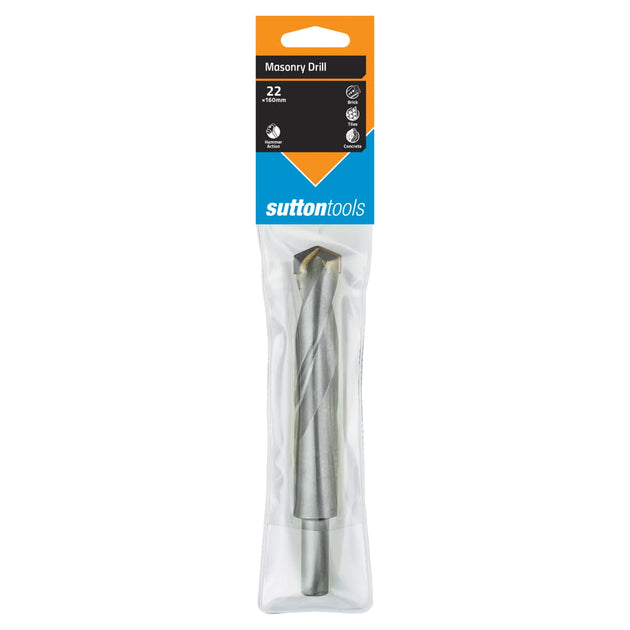 Drill Bit 22 X 160 Std Masonry | Paddington Hardware