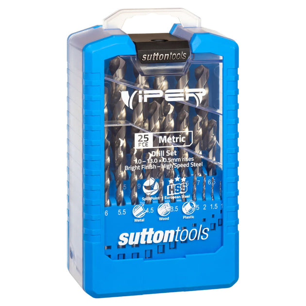 Drill Set 25pce Viper HSS Metric | Paddington Hardware
