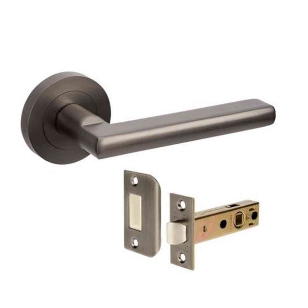 Zanda Epic Privacy Set Graphite Nickel | Paddington Hardware
