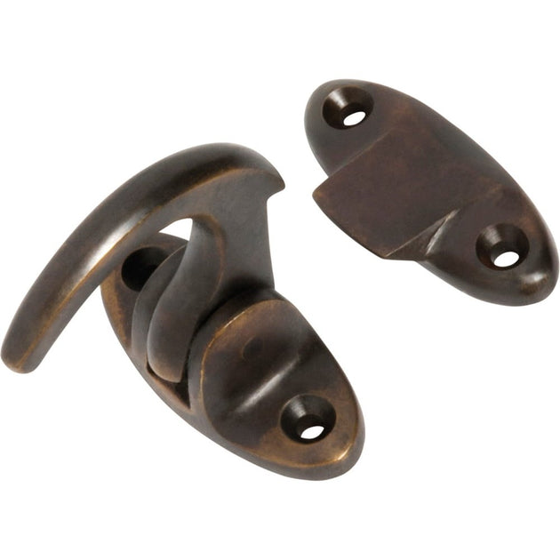 Out of Stock - No ETA TradCo Spur Catch Antique Brass | Paddington Hardware