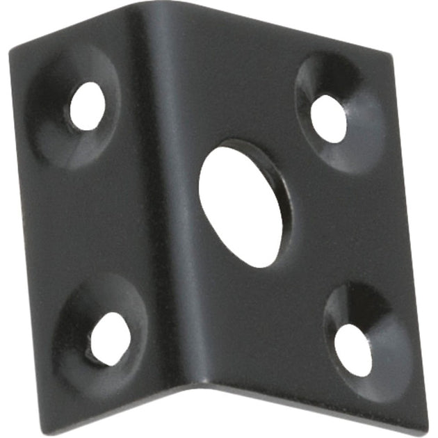 Right Angle Keeper Matt Black Bolt 7.5mm | Paddington Hardware