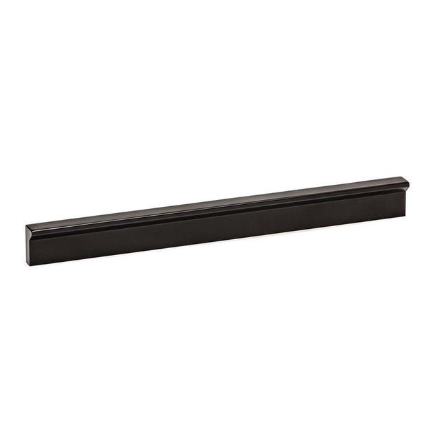 Momo Angle Pull Handle 192mm Matt Black | Paddington Hardware