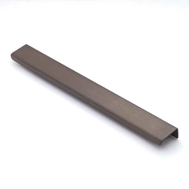 Ledge 300mm Solid Brass Lip Pull Bronze | Paddington Hardware