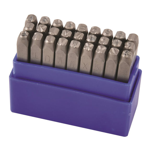 Letter Stamp Set 5mm 27pce Kincrome | Paddington Hardware