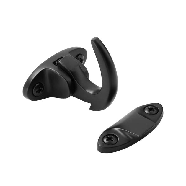 Window Spur Catch Matt Black | Paddington Hardware