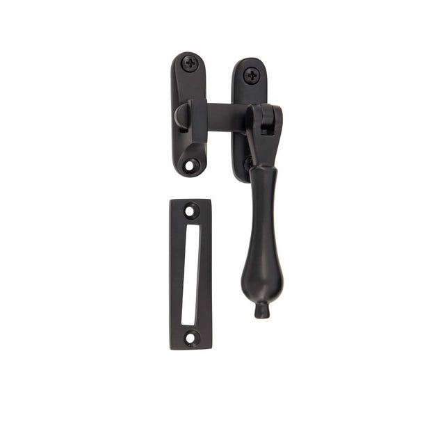 Casement Fastener Long Throw Matt Black | Paddington Hardware
