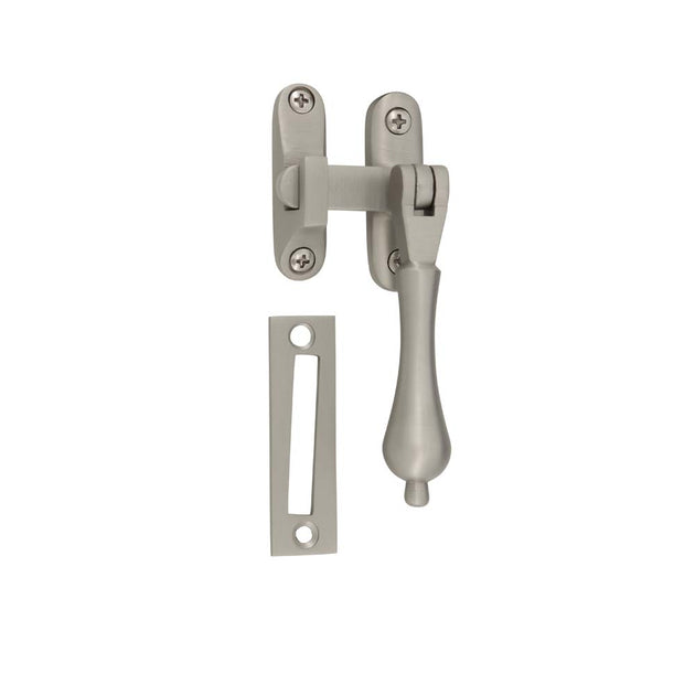 Casement Fastener Long Throw Satin Nickel | Paddington Hardware