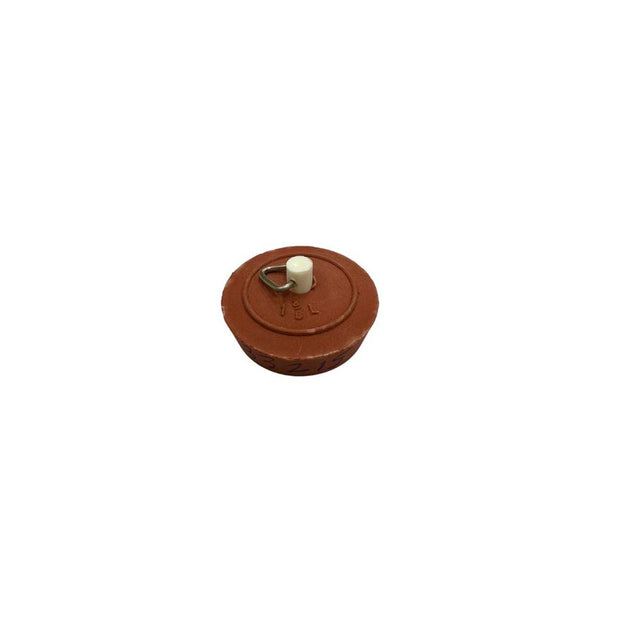 Plug Rubber 1-3/8 Red Solid | Paddington Hardware