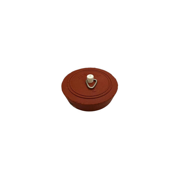 Plug Rubber 2-1/8 ( 54mm) Red Solid | Paddington Hardware