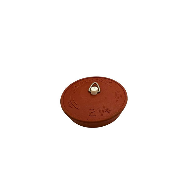 Plug Rubber 2-1/4 (57mm) Red Solid | Paddington Hardware