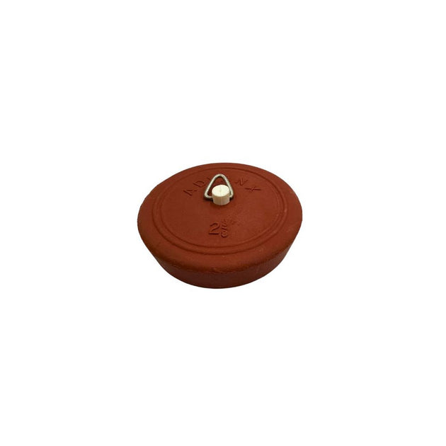 Plug Rubber 2-3/8 (60mm) Red Solid | Paddington Hardware