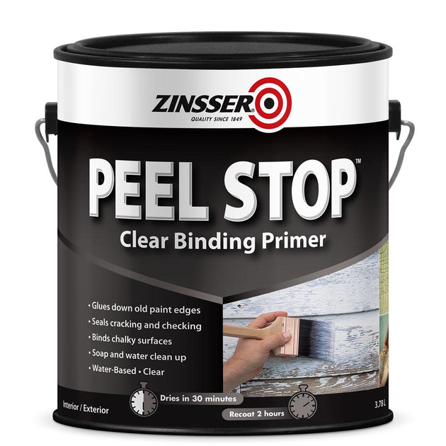 Zinsser Peel Stop Clear Binding Primer 3.78ltr | Paddington Hardware