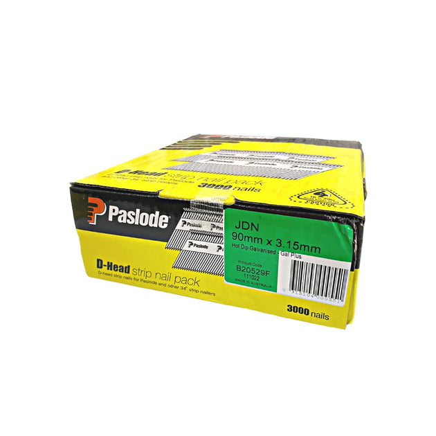 Framing Nail Galv 90x3.15mm Pk3000 | Paddington Hardware