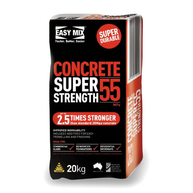 Super Strength Concrete 55 MPa 20kg | Paddington Hardware
